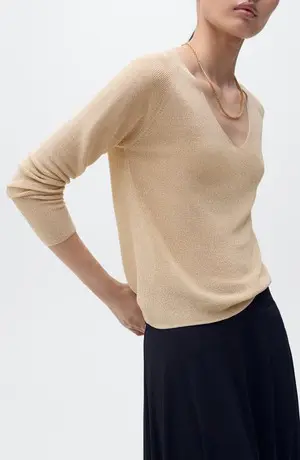 Women's Gold Sweaters