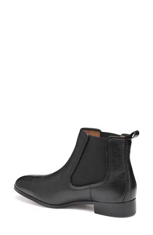 Johnston & Murphy Tinsley Chelsea Boot - Black Calfskin