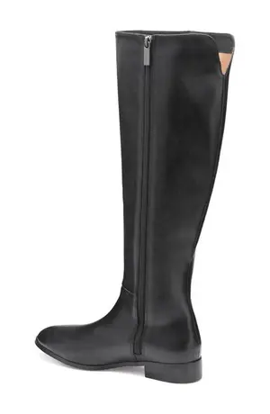Johnston & Murphy Tinsley Riding Boots - Black Calfskin