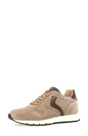 Voile Blanche Contrast Stitching Sneakers For Women