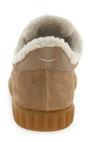 VOILE BLANCHE Ines Faux Shearling Sneaker - Light Beige