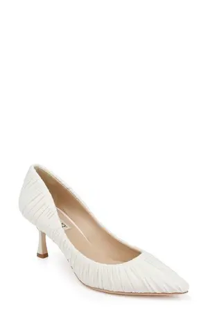 Badgley Mischka Gathered Pumps