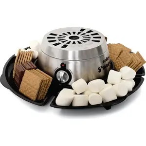 SALTON S'mores & Fondue Maker - Black