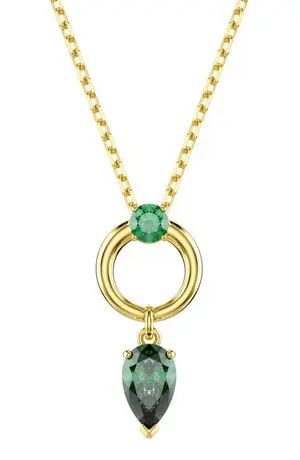 SWAROVSKI Mesmera Pendant Necklace - Gold/green