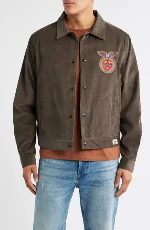 SCHOTT Empire State Cotton Corduroy Trucker Jacket