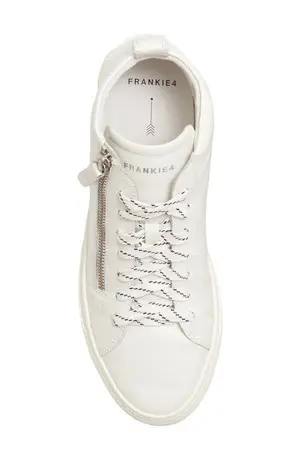 FRANKIE4 Morgan Mid-top Sneaker - White Tumbled