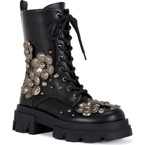 AZALEA WANG Orquidea Studded Platform Boot