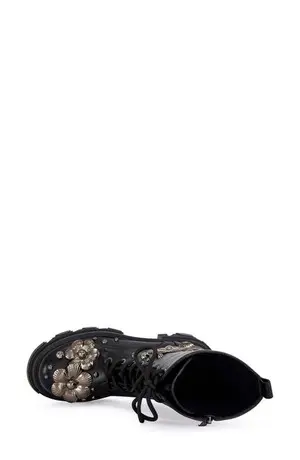 AZALEA WANG Orquidea Studded Platform Boot