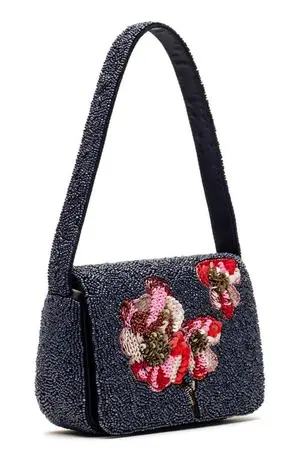 FRANCES VALENTINE Tini Beaded Shoulder Bag