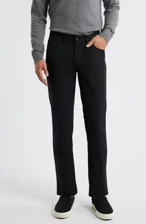 BRAX Chuck Modern Fit Five-pocket Trousers - Black