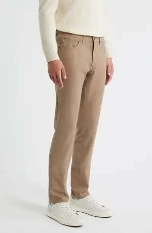 BRAX Chuck Modern Fit Five-pocket Trousers - Camel