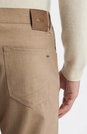 BRAX Chuck Modern Fit Five-pocket Trousers - Camel
