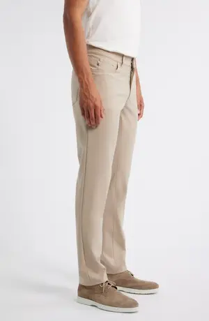 BRAX Chuck Modern Fit Five-pocket Trousers - Ivory