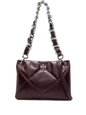 Tory Burch Kira Leather Shoulder Bag - Red