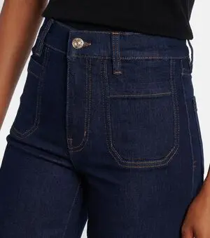 FRAME Le Slim Palazzo Wide-leg Jeans