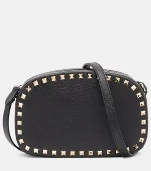 Valentino Garavani Rockstud Small Shoulder Bag - Black