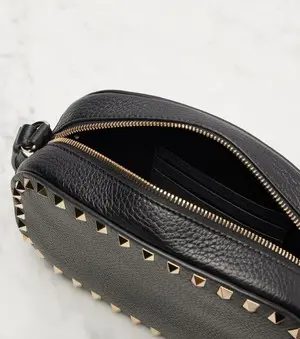Valentino Garavani Rockstud Small Shoulder Bag - Black