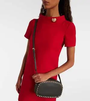 Valentino Garavani Rockstud Small Shoulder Bag - Black