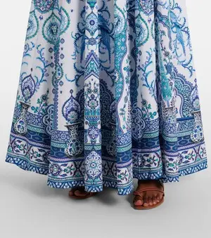 Camilla Isnik Lullaby Cotton Jersey Maxi Dress