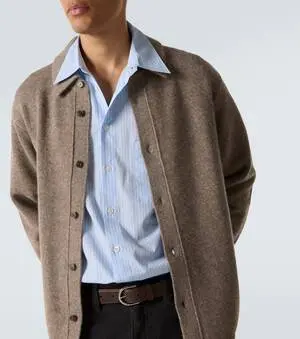 FRAME Yak And Wool Cardigan
