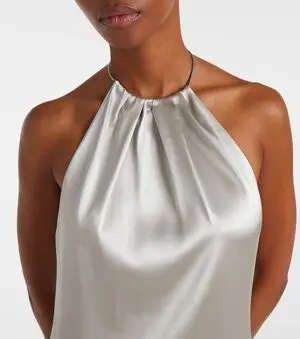 Ralph Lauren Corra Halterneck Gown