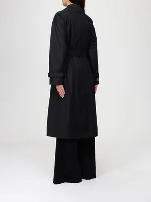Max Mara Double-breasted Belted Trench Coat - Black