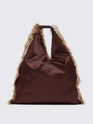 MAISON MARGIELA Faux Fur Tote Bag - Multicolor