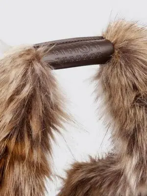 MAISON MARGIELA Faux Fur Tote Bag - Multicolor