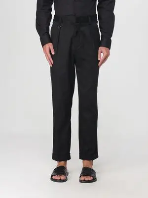 PAOLO PECORA Trousers - Black