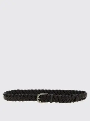 Brunello Cucinelli Braided Belt - Brown