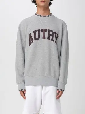 AUTRY Logo Crewneck Sweatshirt - Grey 1