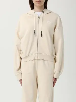 Pinko Embroidered Logo Zip-up Hoodie