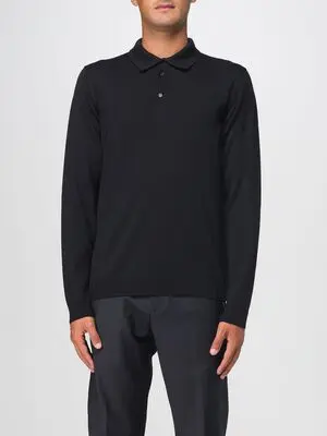 ROBERTO COLLINA Polo Shirt - Black