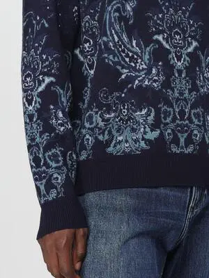 Etro Paisley Patterned Knit Sweater