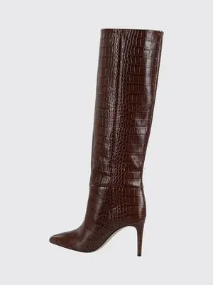 Paris Texas Pointed Toe Boots - Ebony