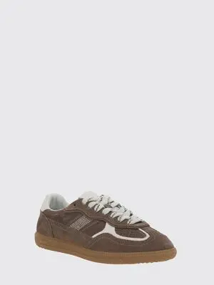 ALOHAS Block Leather And Suede Sneakers - Grey
