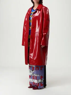 Moschino Patent Leather Coat