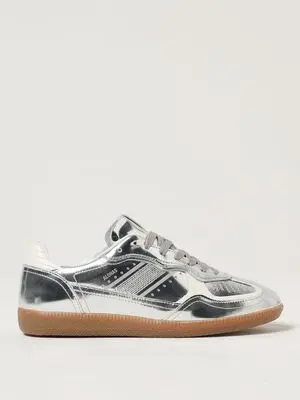Alohas Silver Tone Sneakers For Women