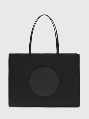 Tory Burch Ella Recycled Nylon Tote Bag - Black