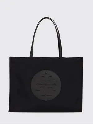 Tory Burch Tory Burch Ella Recycled Nylon Tote Bag Black