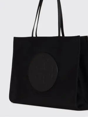 Tory Burch Ella Recycled Nylon Tote Bag - Black