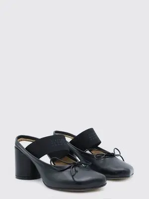 MAISON MARGIELA Anatomic Tabi Leather Mules With Cylindrical Heel