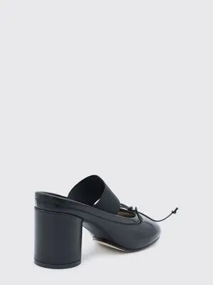 MAISON MARGIELA Anatomic Tabi Leather Mules With Cylindrical Heel