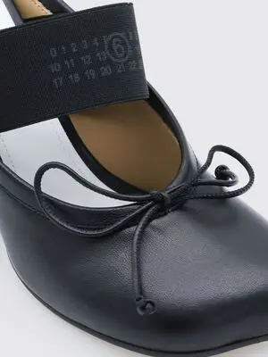 MAISON MARGIELA Anatomic Tabi Leather Mules With Cylindrical Heel
