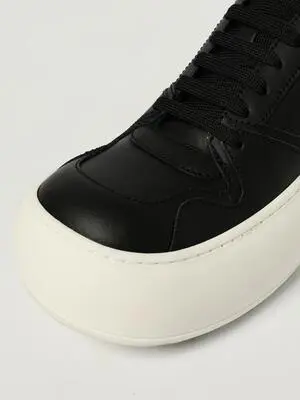 Moschino Leather Sneakers - Black