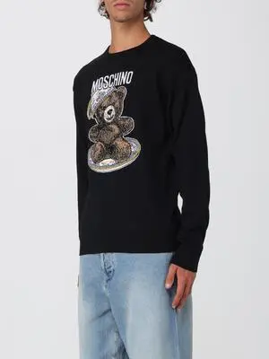 Moschino Graphic Sweater - Black