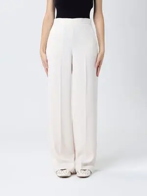 TWINSET Wide Leg Trousers - Pearl