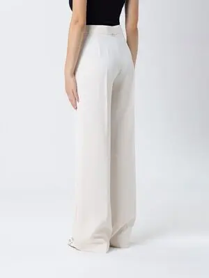 TWINSET Wide Leg Trousers - Pearl