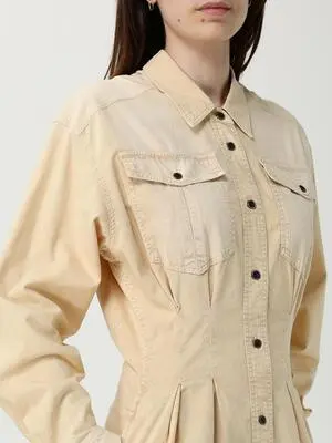 Isabel Marant Étoile Button-up Maxi Shirt Dress - Beige