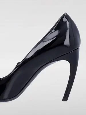 Attico Pump" Patent Leather Stiletto Pumps - Black